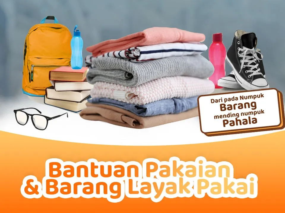 Sedekah Barang Bekas • ERLAZET Foundation
